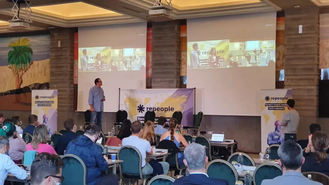 +400 people from 29 countries at repeople Conference